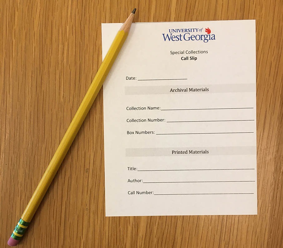 Using Special Collections | UWG